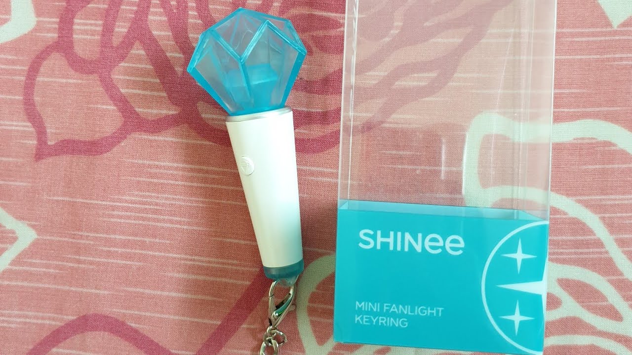SHINEE MINI FANLIGHT KEYRING || DIY MINI LIGHTSTICK SHINEE - YouTube