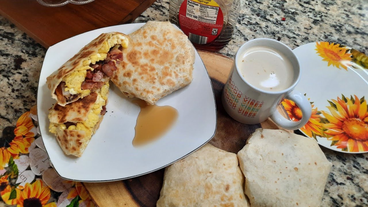 Breakfast Wraps (desayuno americano) - YouTube