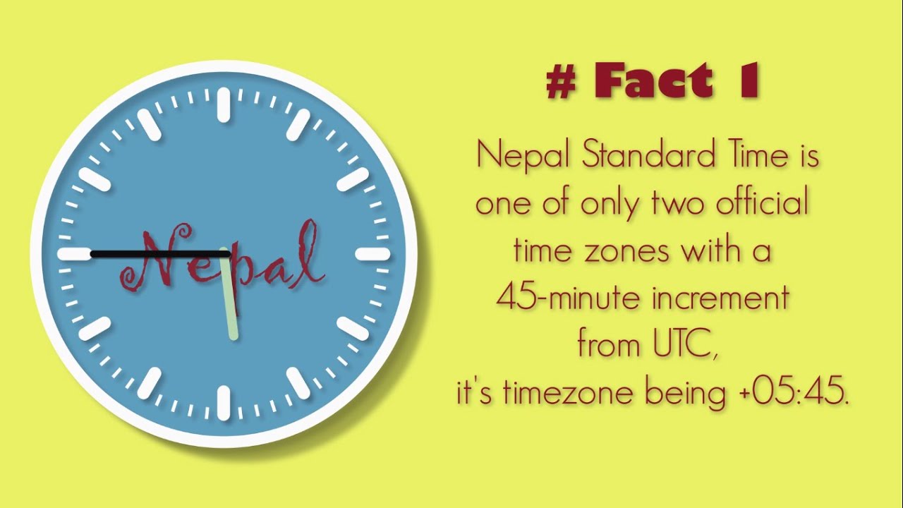 Time zone of Nepal - YouTube