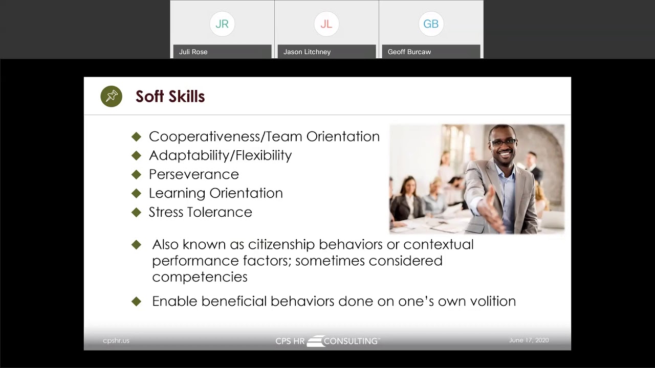 CPS HR Series Webinar: Assessing Soft Skills in a Structured Interview ...