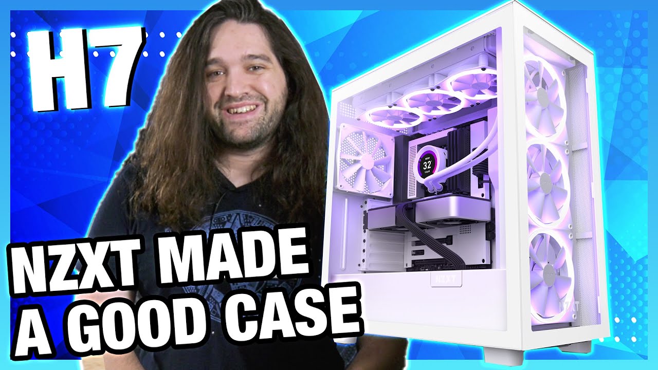 NZXT H7 Flow & Elite Case Review: Thermals, Cable Management, & Noise ...