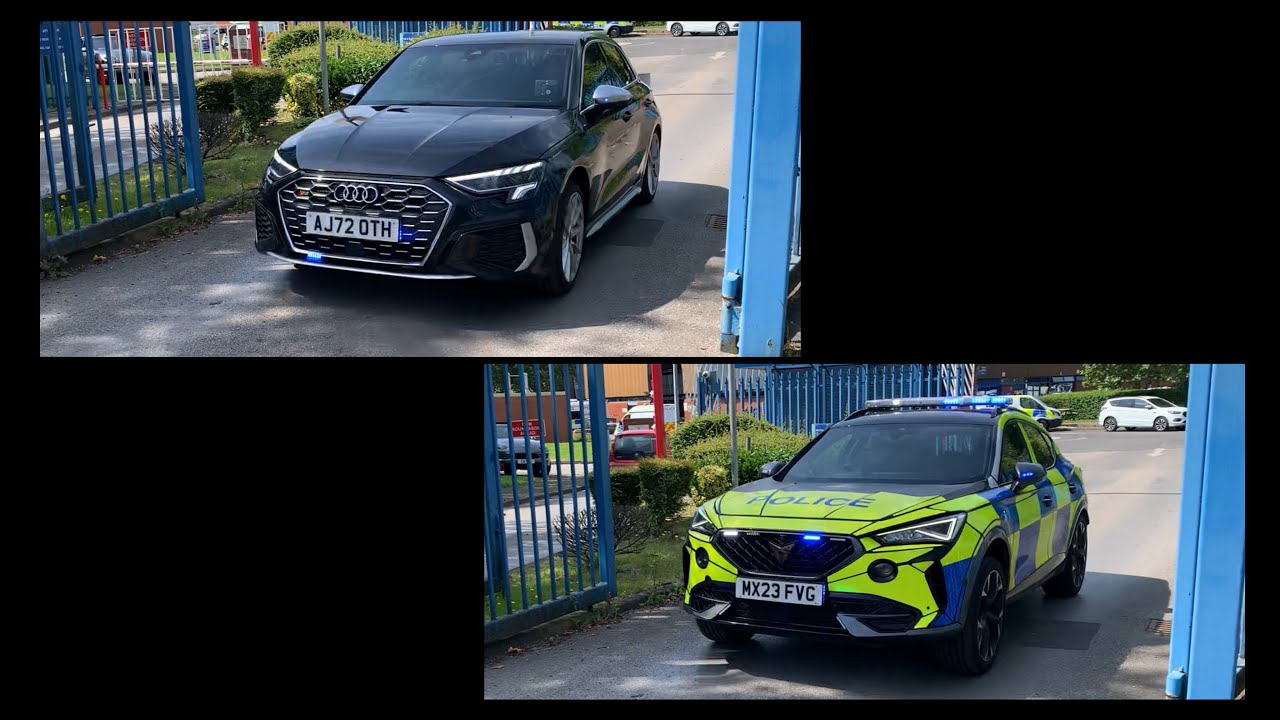 Cupra Formantor & Audi S3 Tactical Vehicle interception Units ...