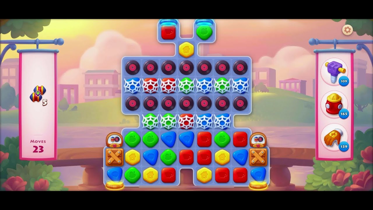TOWNSHIP Colorful Puzzle Match -3 game level # 2016 - YouTube