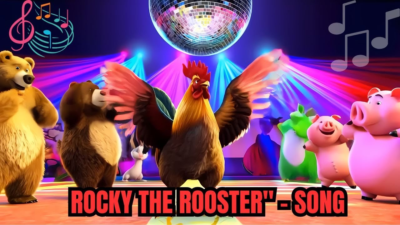 Rocky the Rooster" – An Uplifting Song About Friendship || Kids Songs ...