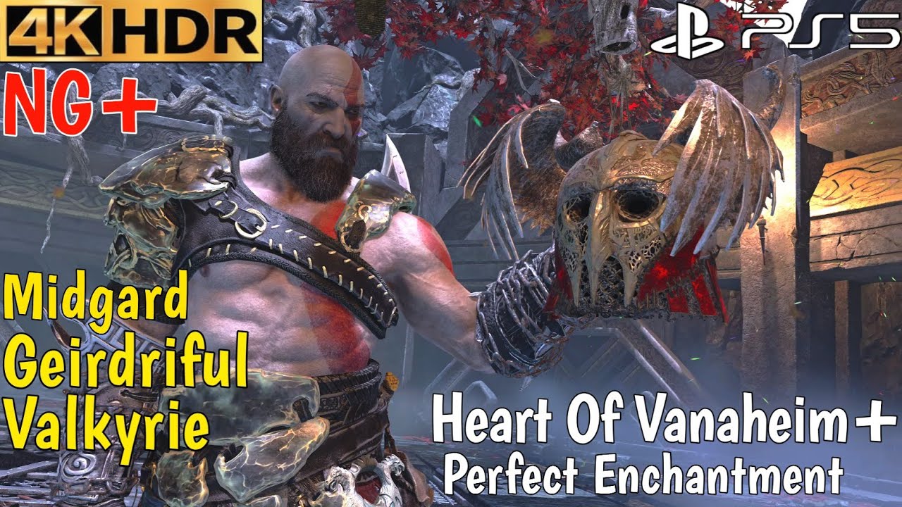 God of War 4 NG+ Geirdriful Valkyrie Fight - Foothills Valkyrie PS5 4K ...
