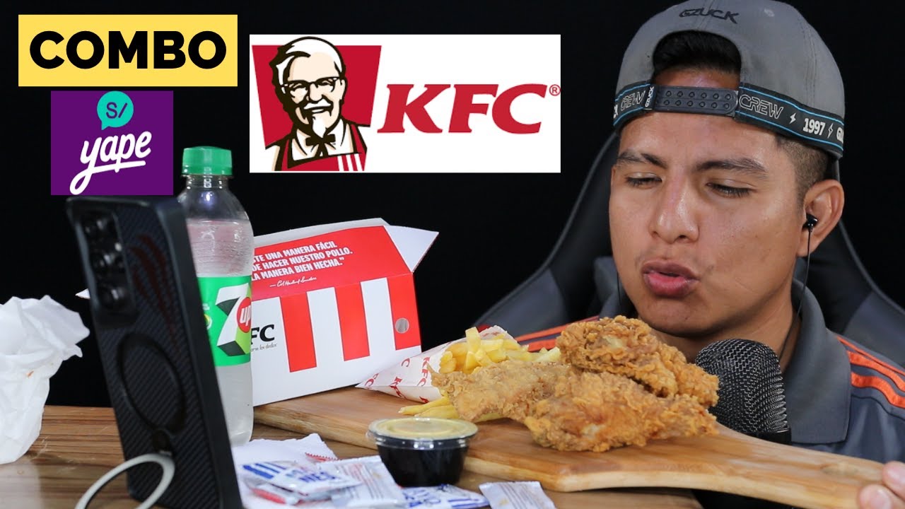 ASMR COMIENDO KFC - LEYENDO COMENTARIOS - YouTube