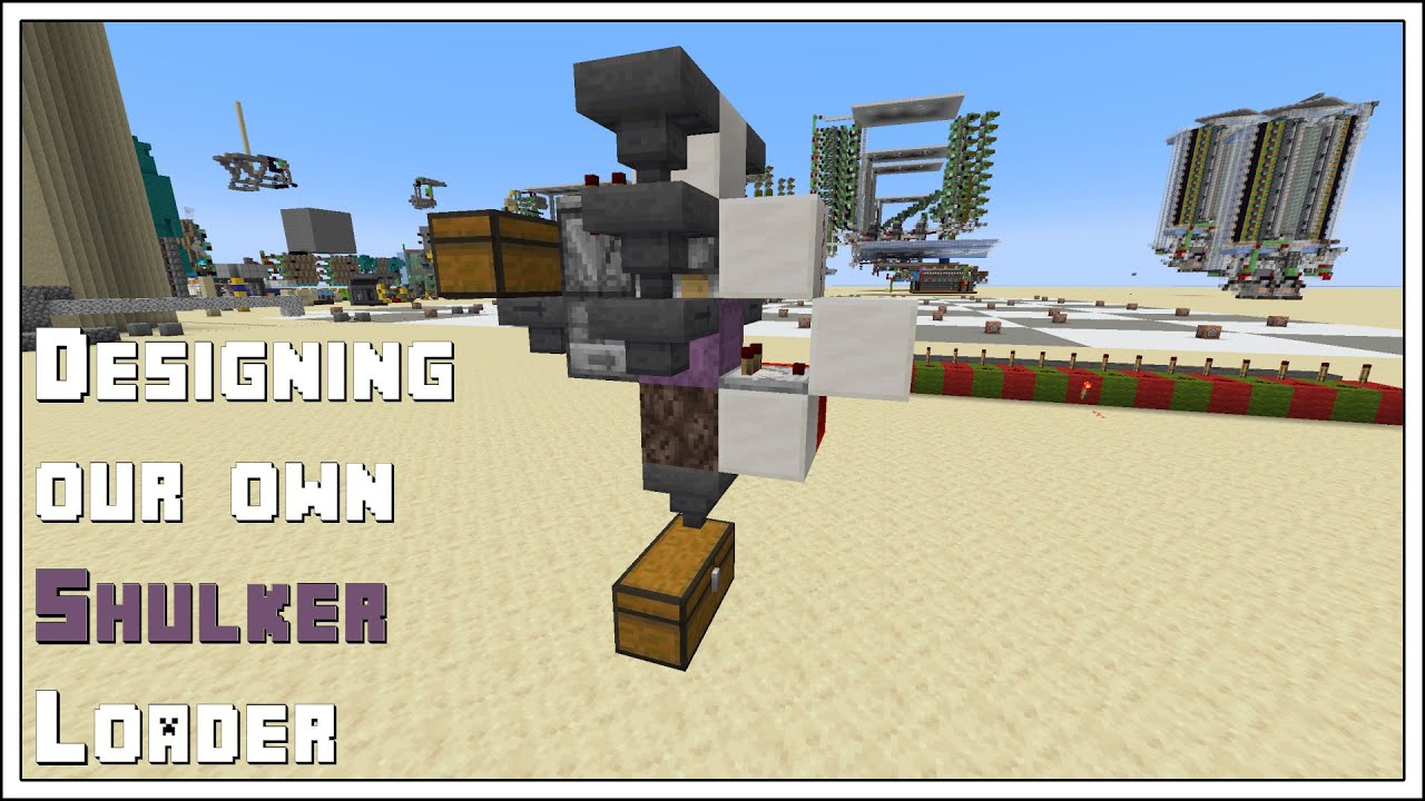 Designing our own Shulker Loader - E73 | Another Day in Minecraft - No ...