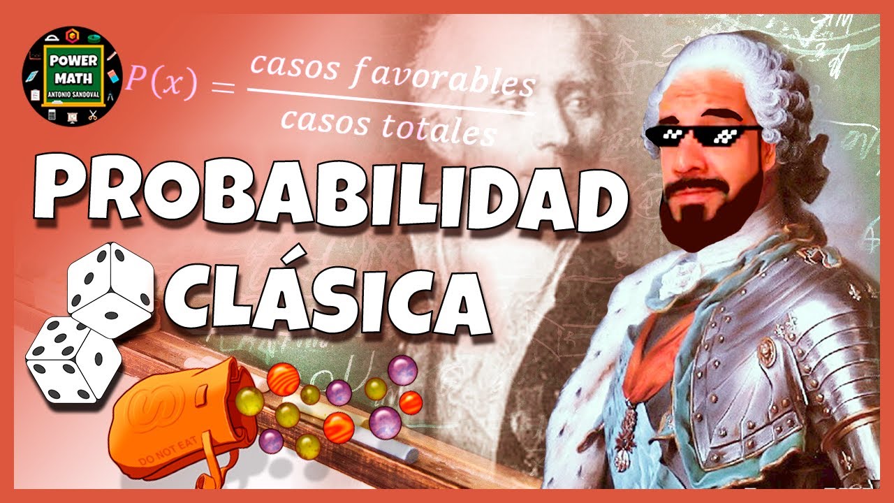 PROBABILIDAD CLASICA |Conceptos básicos de PROBABILIDAD🔝Como CALCULAR ...