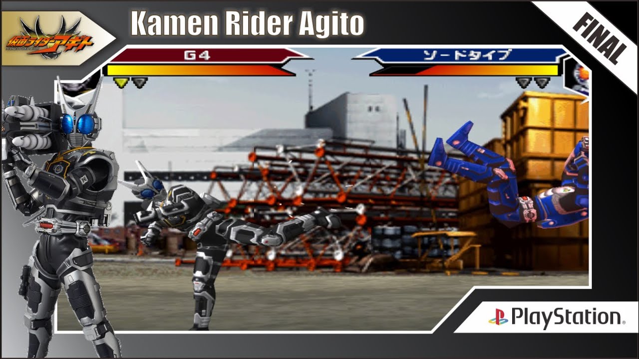 Kamen Rider Agito - G4 Gameplay [ FINAL ] | PS1 Game - YouTube