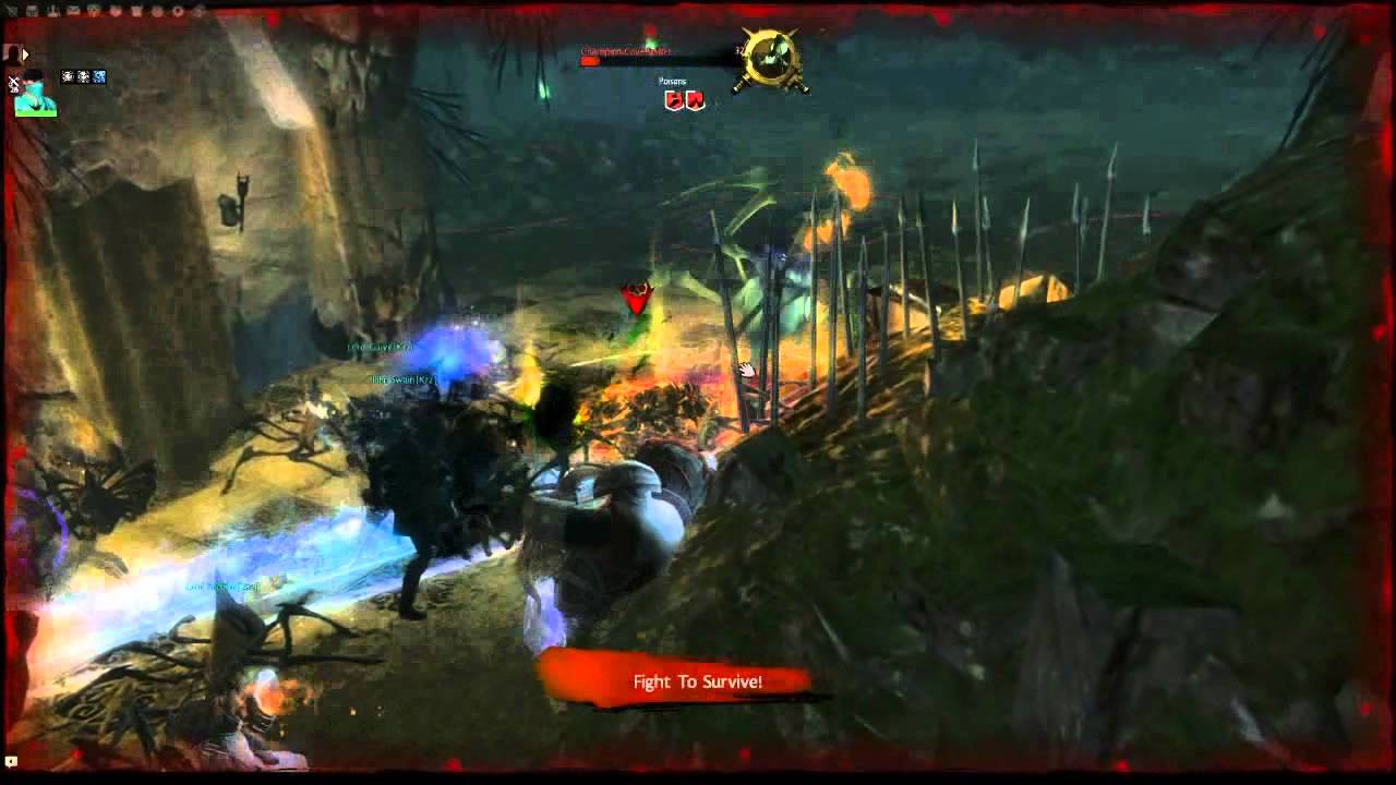 Guild Wars 2: Gendarran Fields Dungeon - YouTube