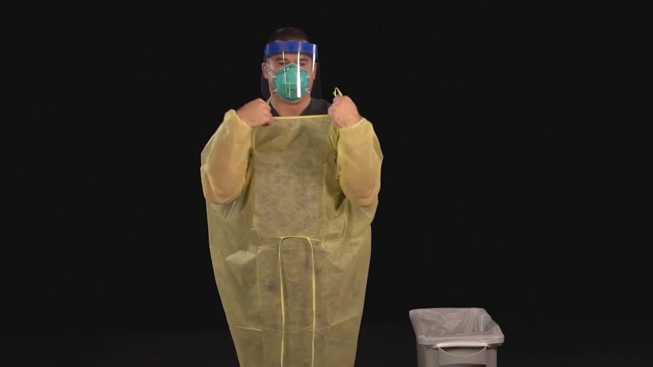 Doffing PPE- How to Doff Protective Equipment PPE - YouTube