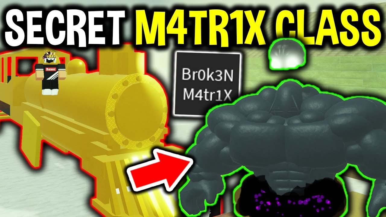 Using CRAZY SECRET M4TR1X CLASS in Roblox Dead Rails Fan Made.. - YouTube