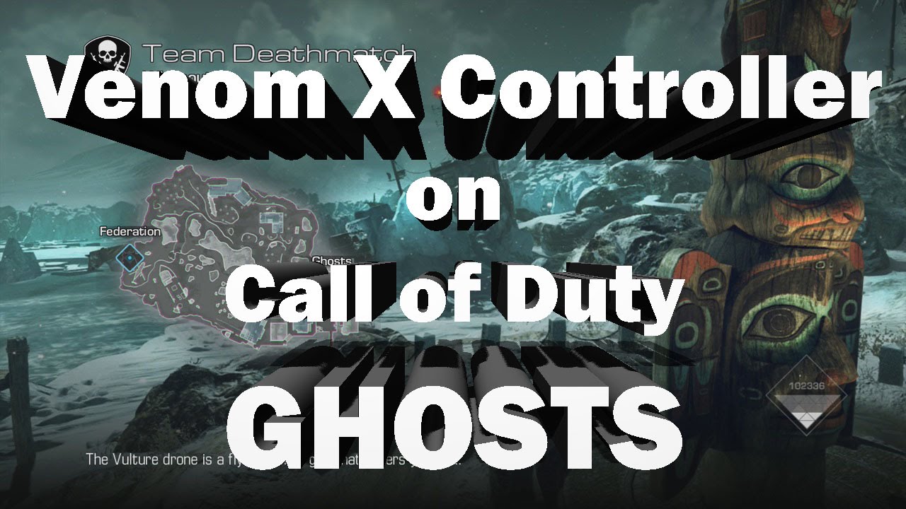 Venom X Controller on Call of Duty GHOSTS - YouTube