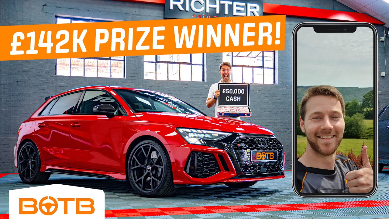 LIMITED EDITION WIN! Audi ABT RS3-R + £50,000 CASH! BOTB Car Winner ...