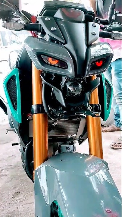 Yamaha Mt 15 Drl Modified Mt15bs6 Drl Sticker Modification