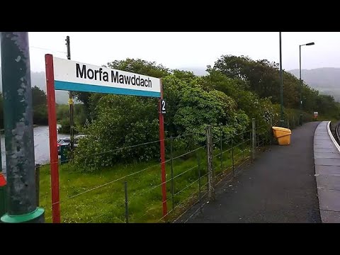 Morfa Mawddach Train Station - YouTube