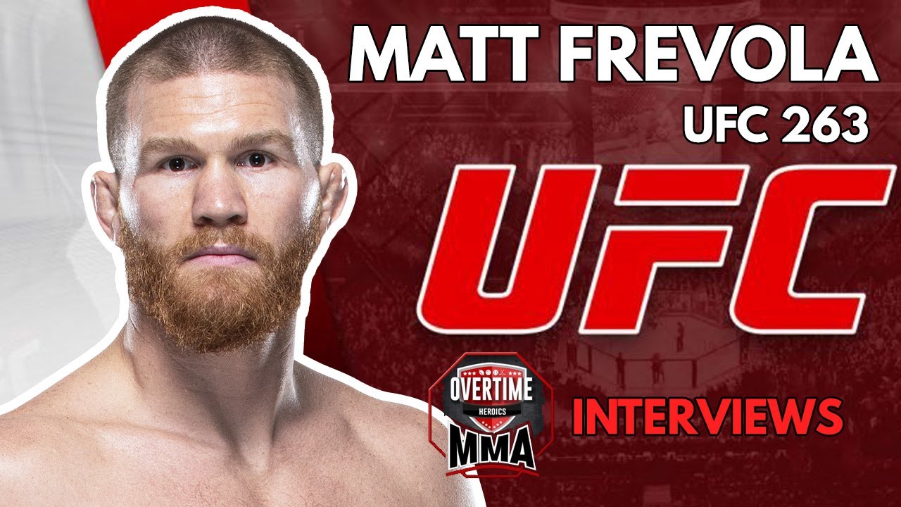 Matt Frevola talks UFC 263, Upcoming Wedding & Flag Football Team - YouTube