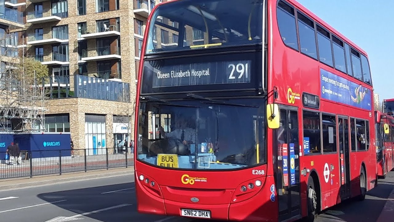 Short Journey On The 291 (2 Stops To The Woolwich Centre) - YouTube