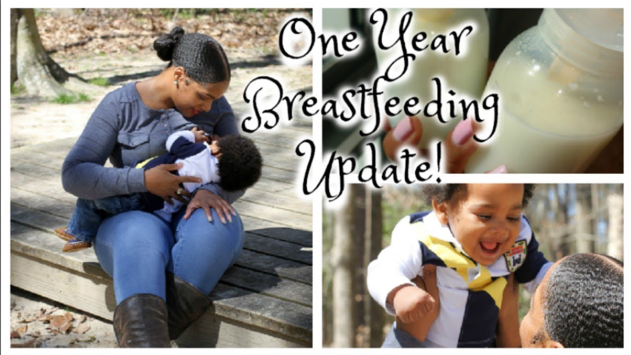 Kensley's One Year Breastfeeding Update! - YouTube