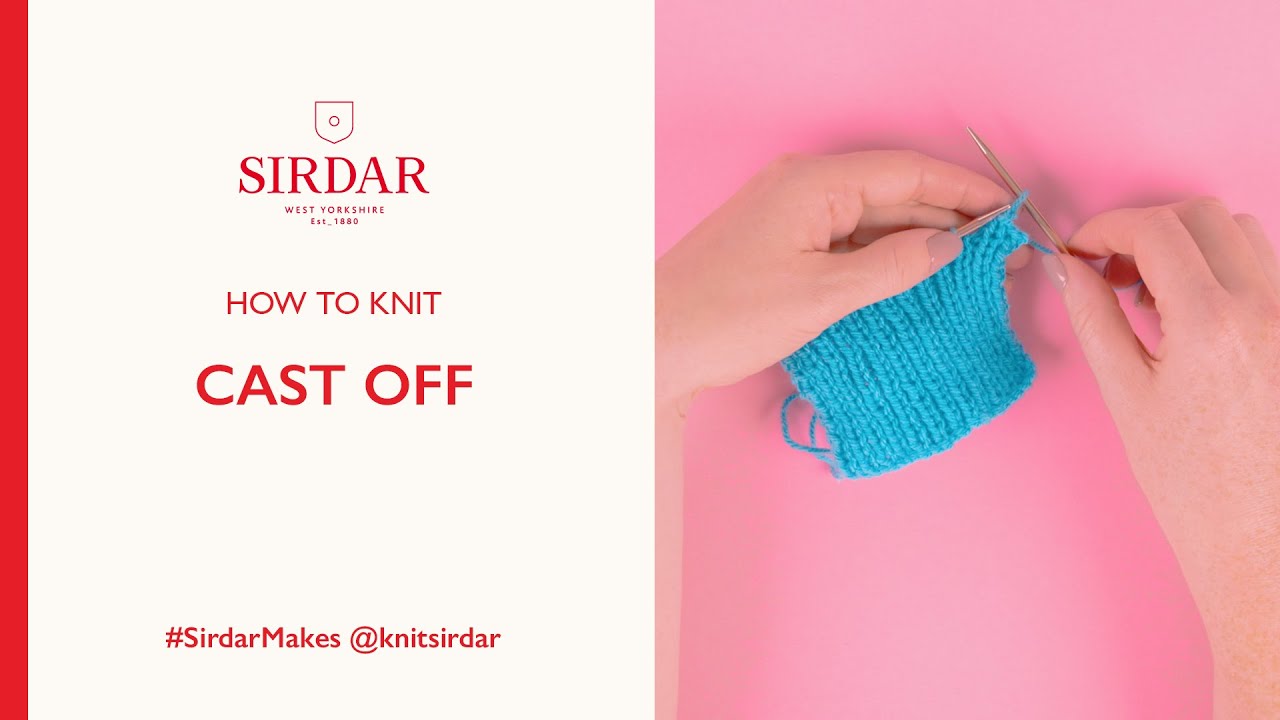 How To Knit: Cast off - YouTube