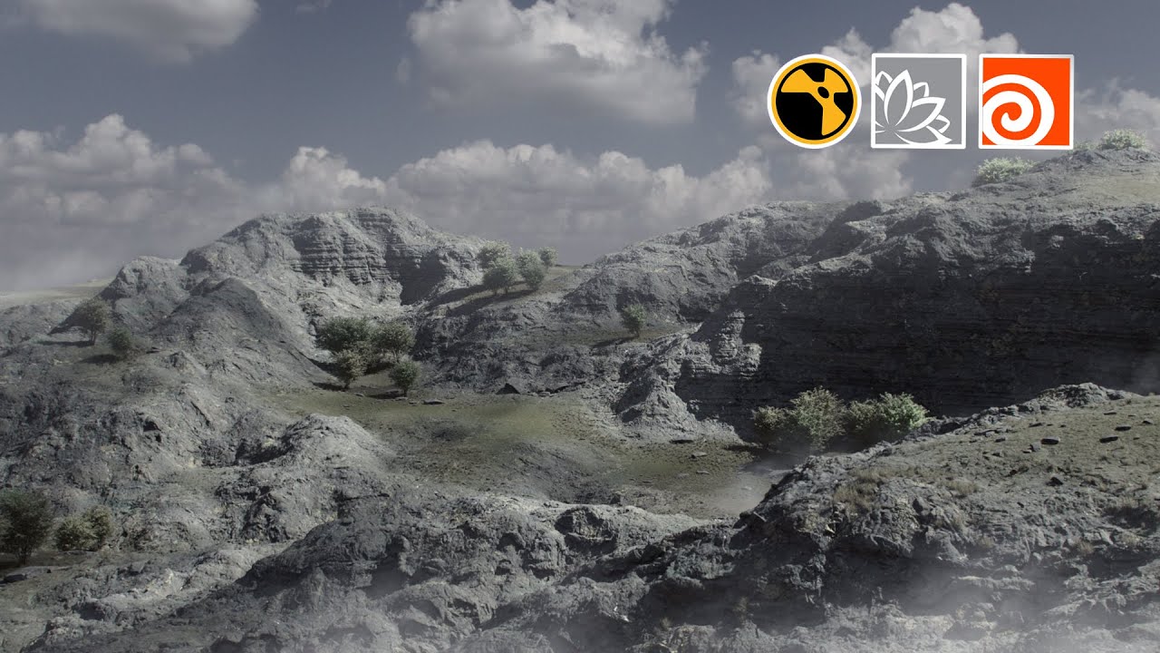 ANYBODY can create AWESOME environments with Houdini 20! - YouTube