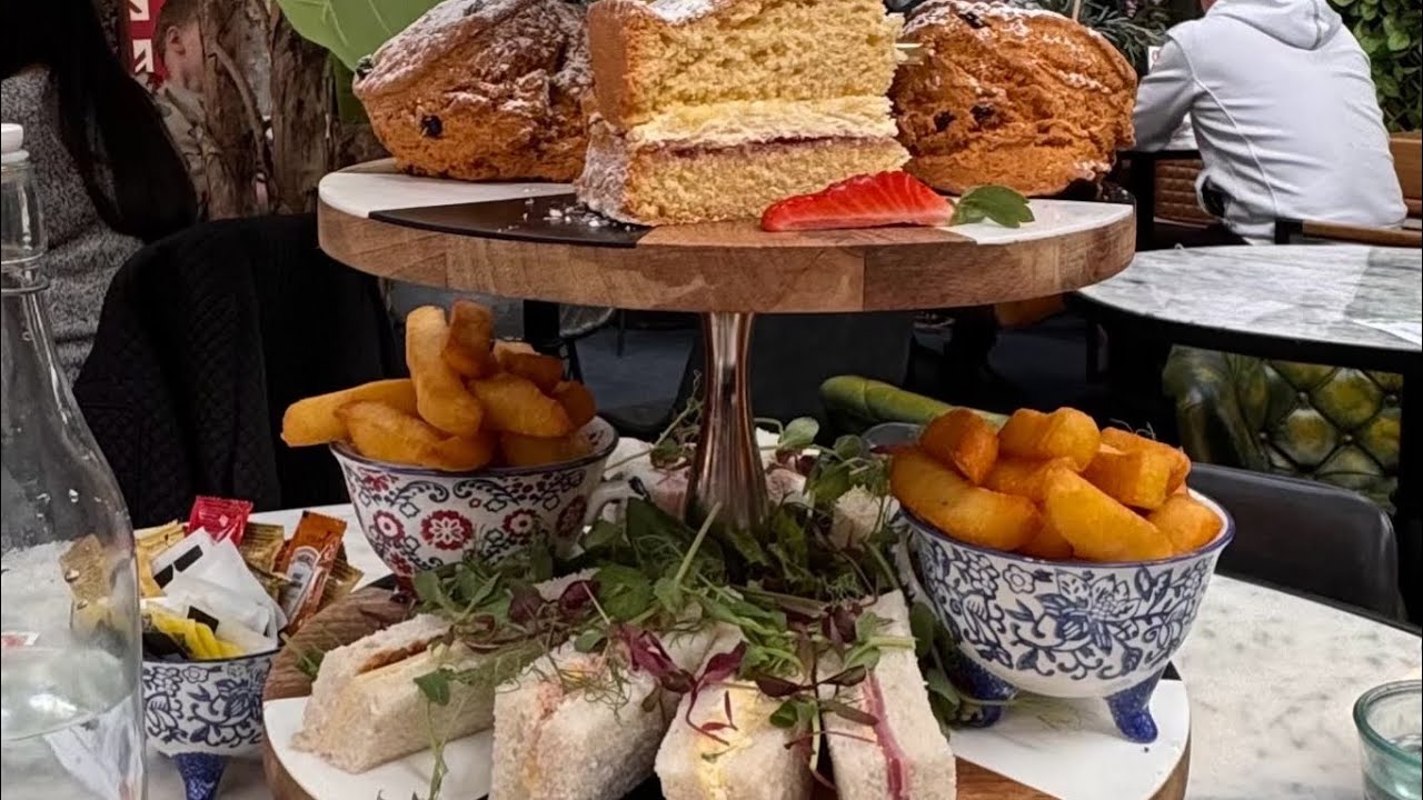 British Ironworks Afternoon Tea - YouTube