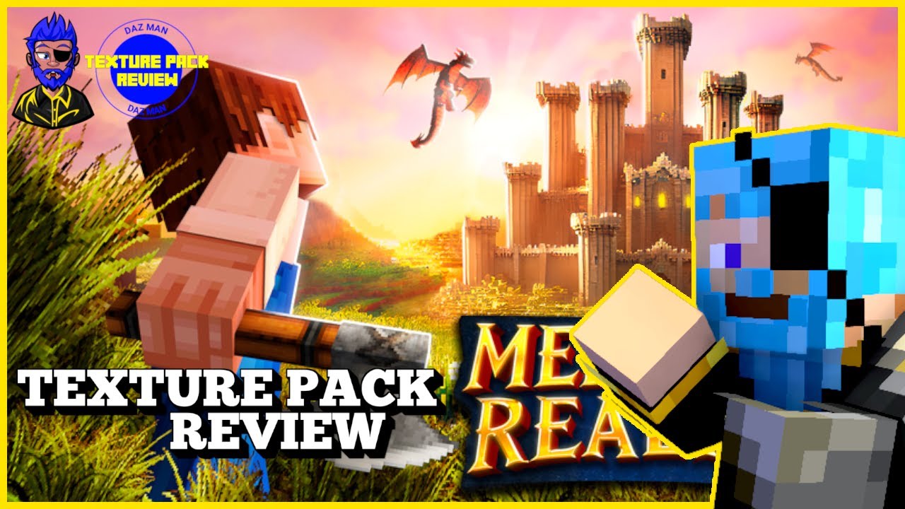 Medieval Realism Texture Pack Review ¦ Daz Man Minecraft Texture Pack ...