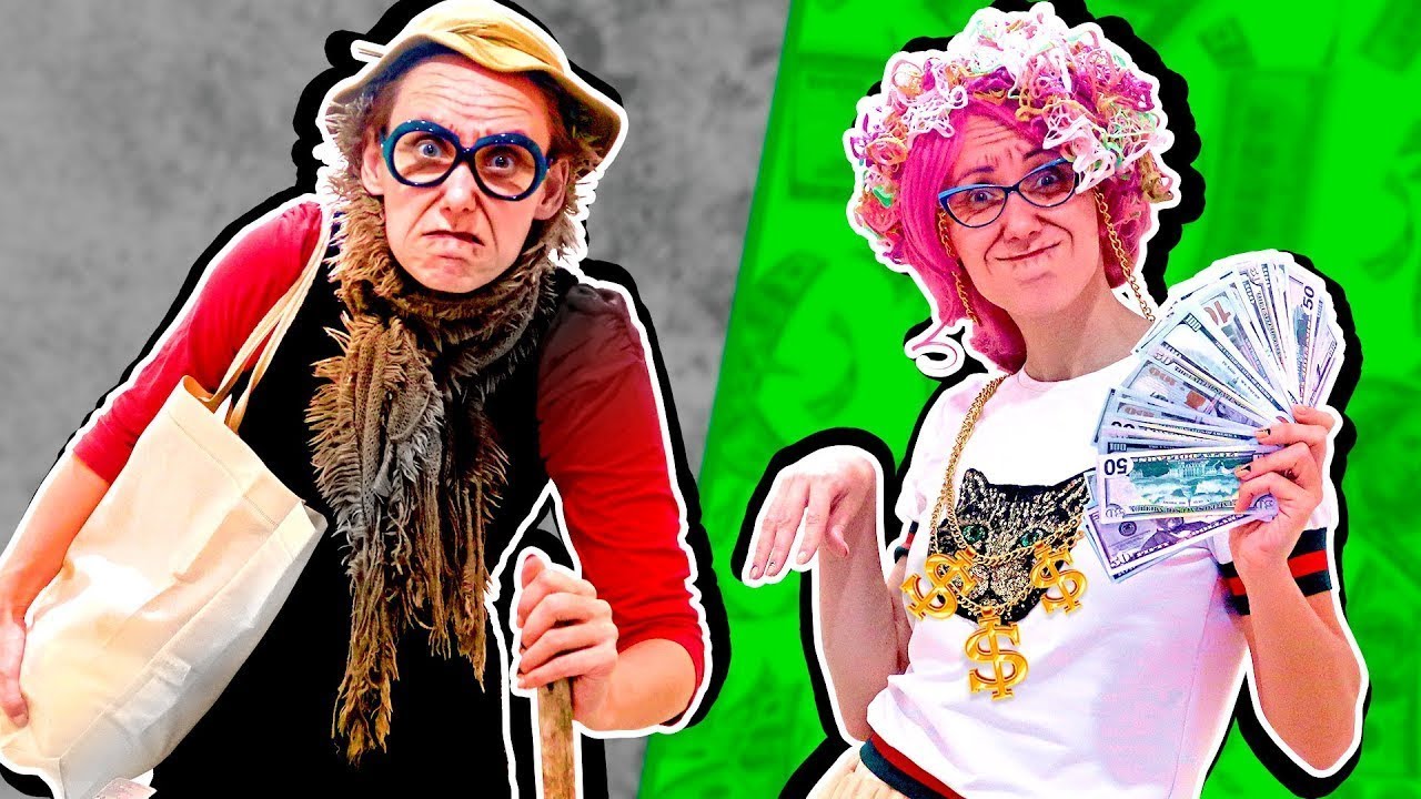 Bogata BABCIA VS Biedna BABCIA. Każda Babcia jest taka! | Jesteśmy ...
