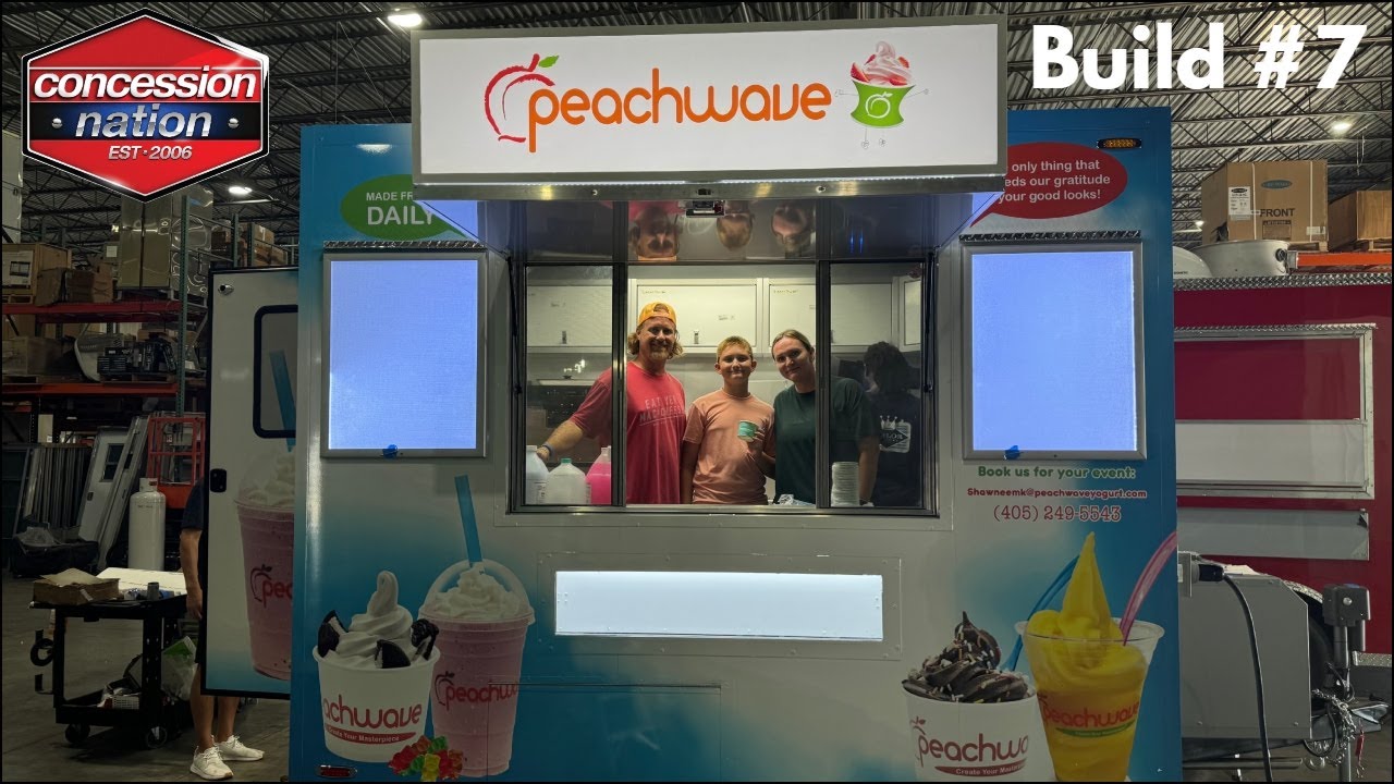 Peachwave Frozen Yogurt #7 | 8x10 Trailer | Concession Nation - YouTube