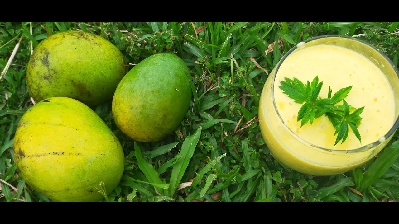 ASMR Mango Lassi Recipe / আমের লাচ্ছি / Perfect Amer Lacchi / Farm ...