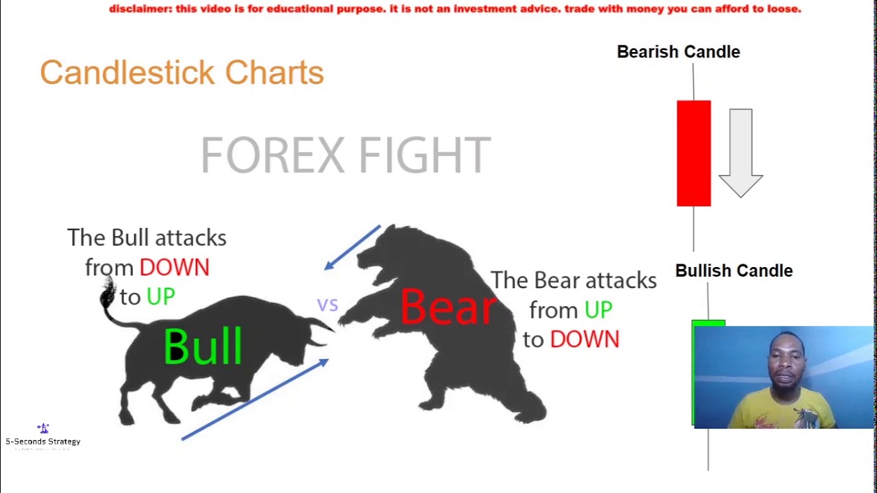 5 Seconds Strategy Forex Lesson 5 - Candle Stick Charts - YouTube