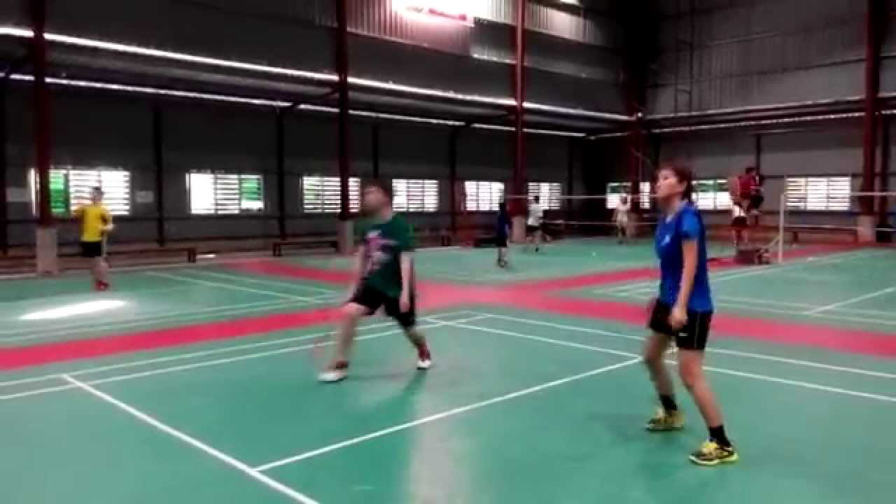 IBS College Badminton Competition Finals Highlights 2015 - YouTube