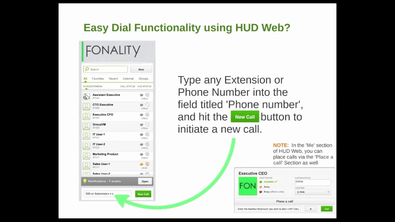 Fonality HUD Web Training for Beginners - Spanish - YouTube
