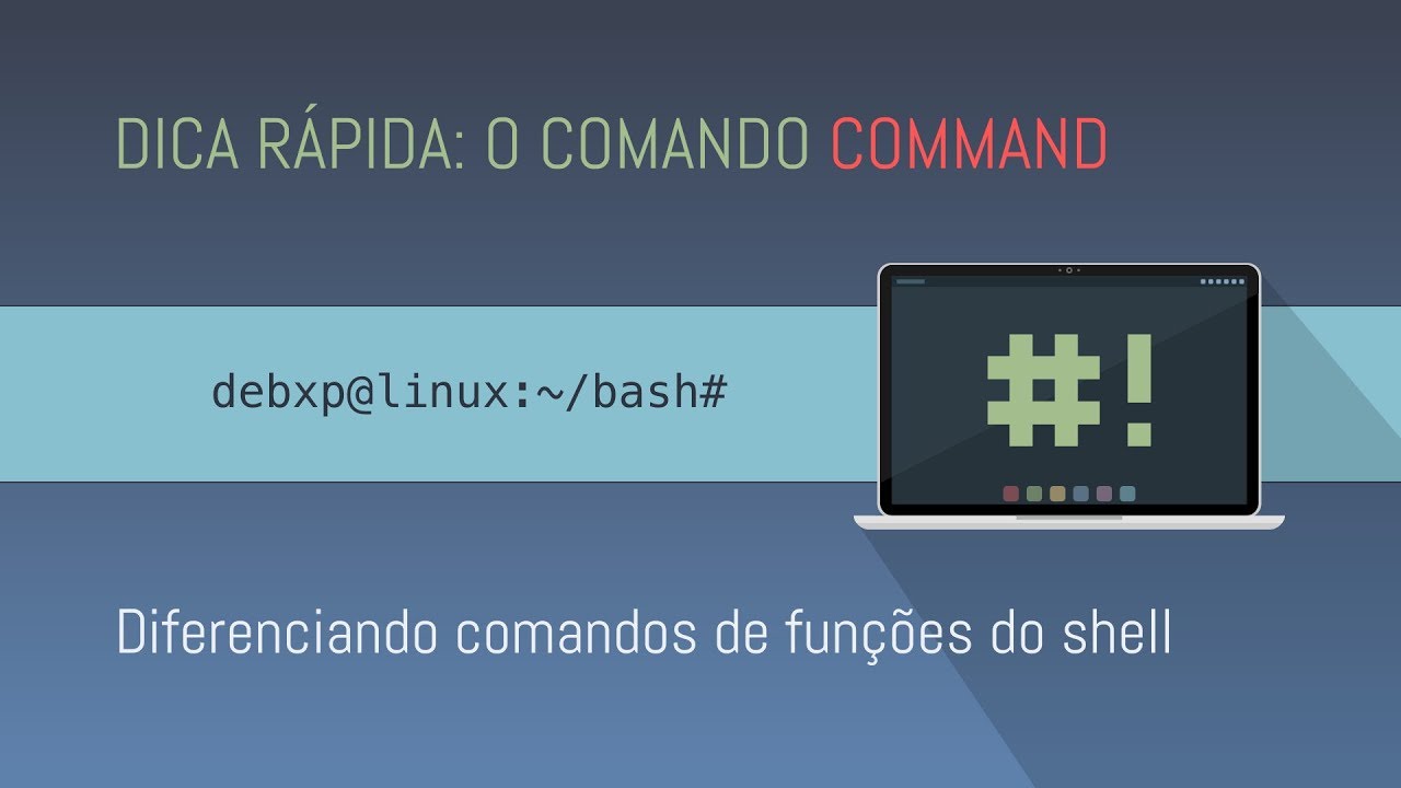 Dica rápida: o comando "command" - YouTube
