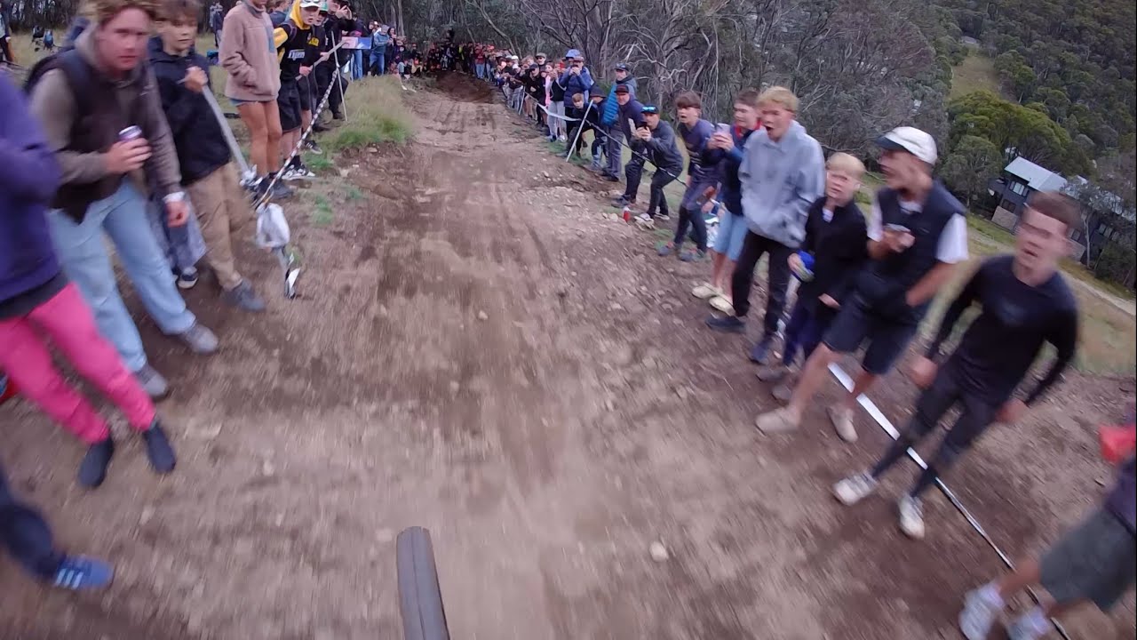 FIRST PLACE RACE RUN! Cannonball Rockshox Australian Open DH! - YouTube