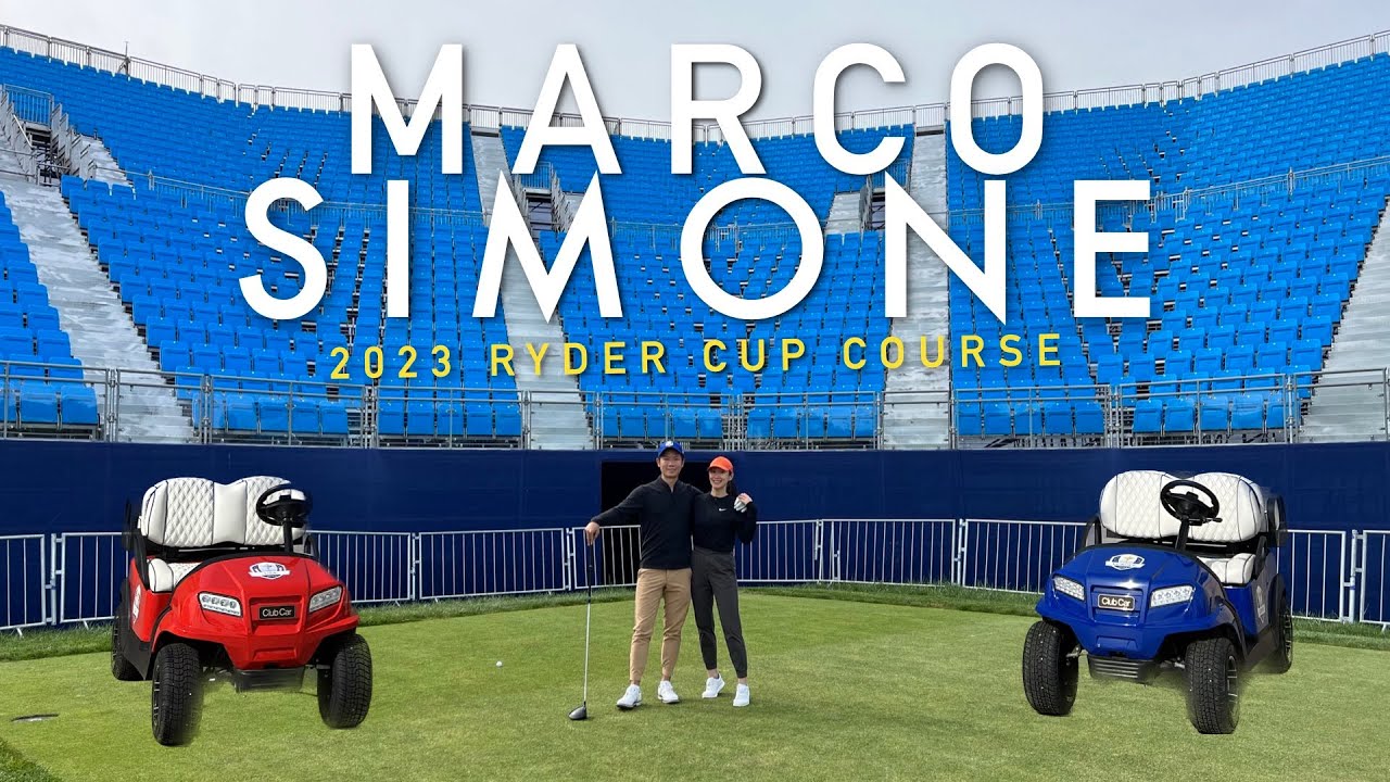 สนามกอล์ฟ RYDER CUP 2023 ที่ ITALY || MARCO SIMONE GC || ITALY EDITION ...