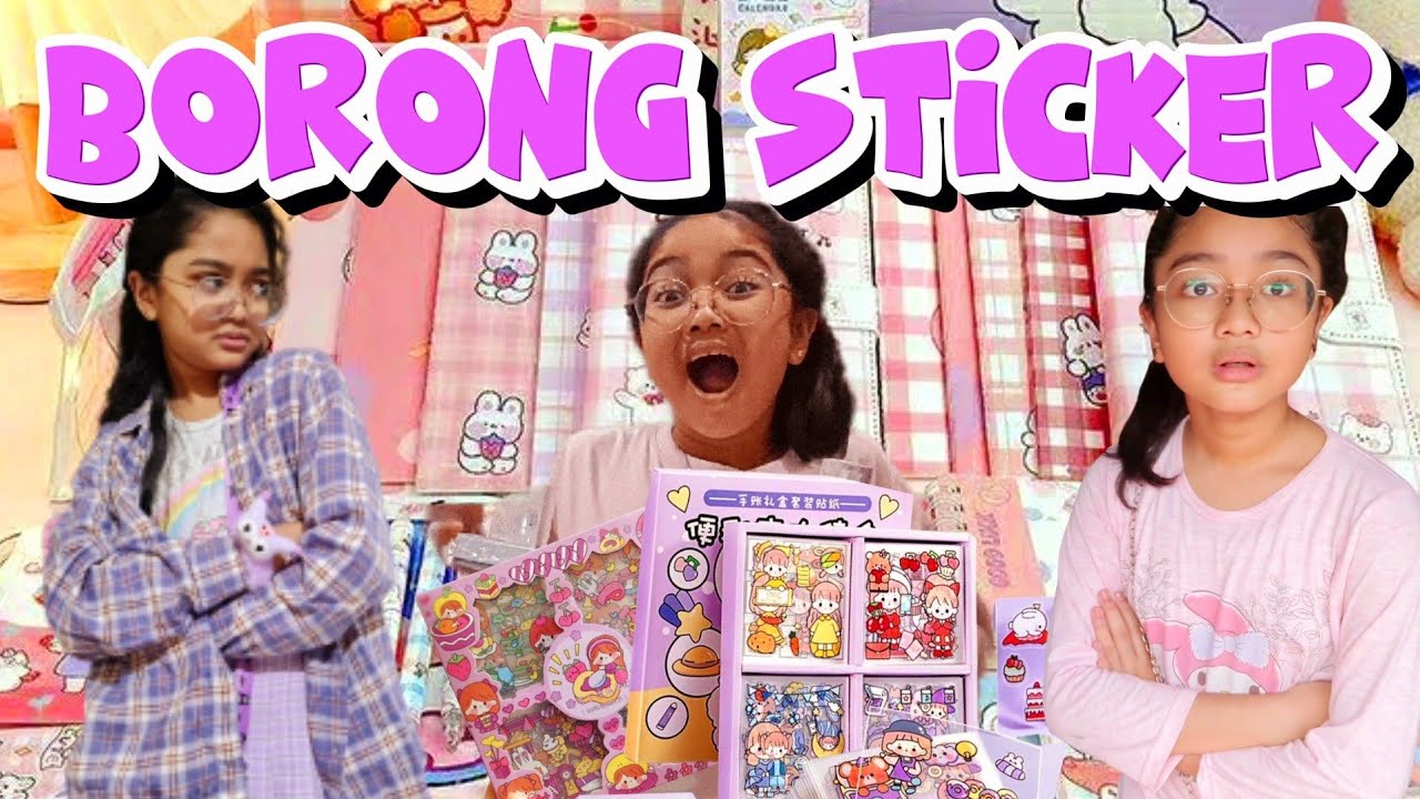 Hanum Borong Stickers & Alat Journals di Toko Pusat, Komplit! Shafeea ...