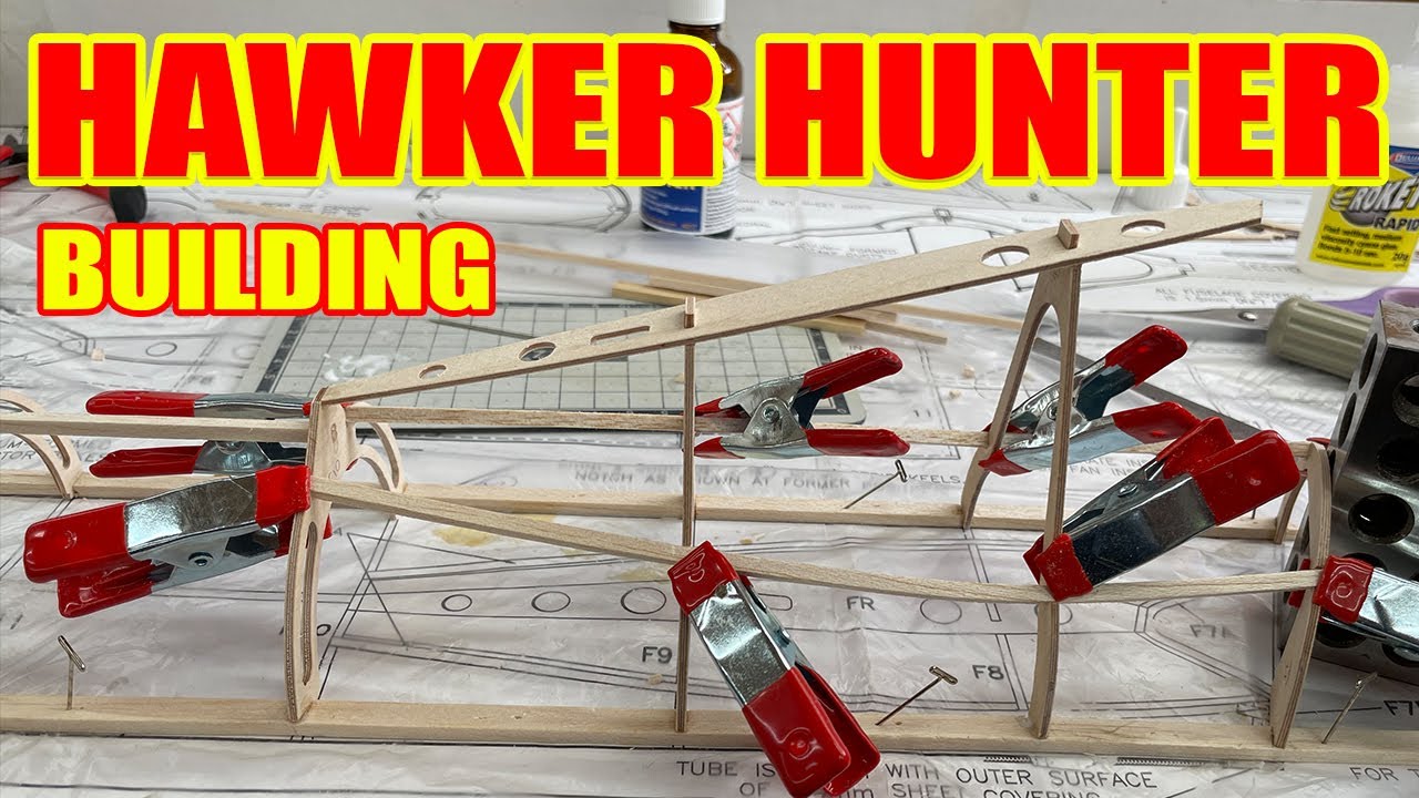 Hawker Hunter - Building - YouTube