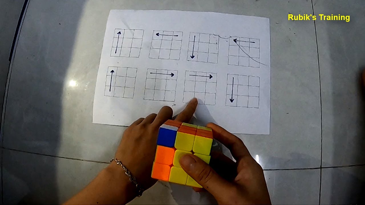cube solve magic trick - rubik's cube 3x3 - YouTube