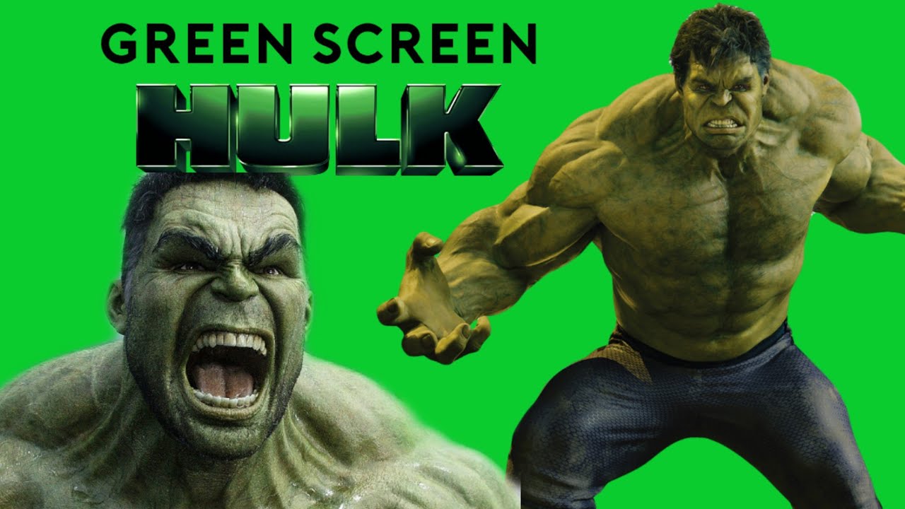 The Hulk || Green Screen Pack || - YouTube