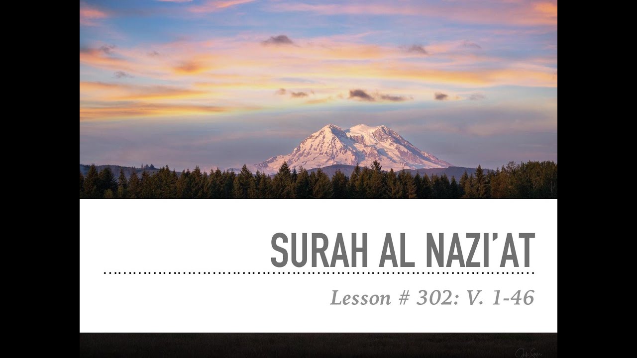 Juz 30 | Tafsir of 𝐒𝐮𝐫𝐚𝐡 𝐚𝐧-𝐍𝐚𝐳𝐢'𝐚𝐚𝐭 by Sr. Aisha Altaf (Part 1) - YouTube