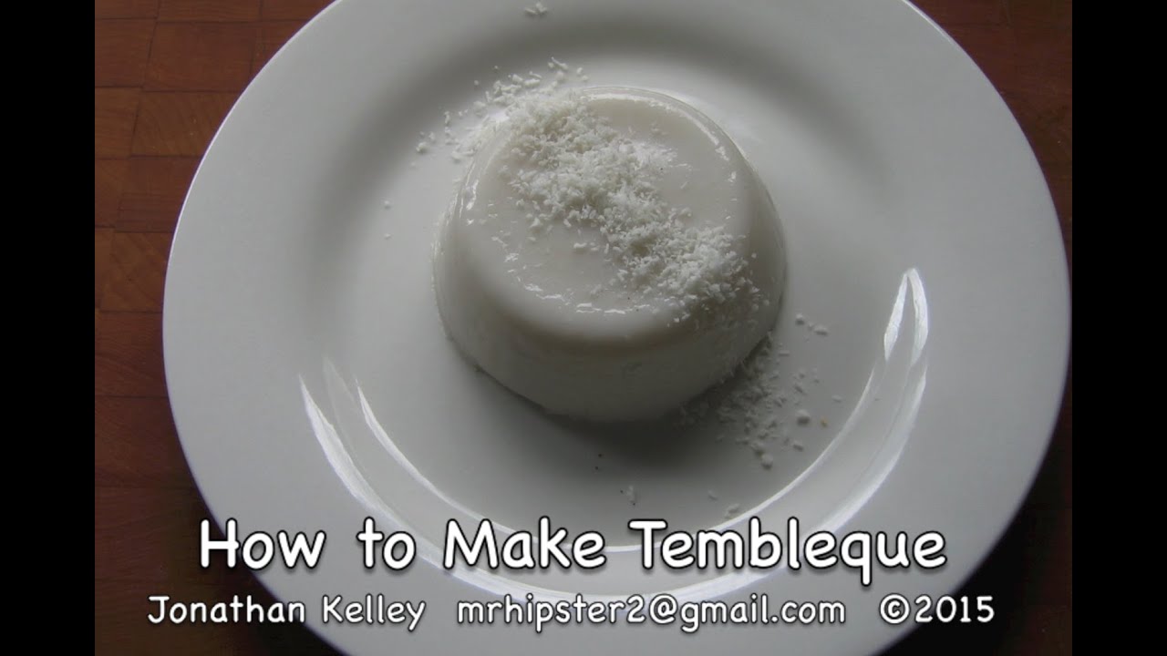 How to Make Tembleque - YouTube