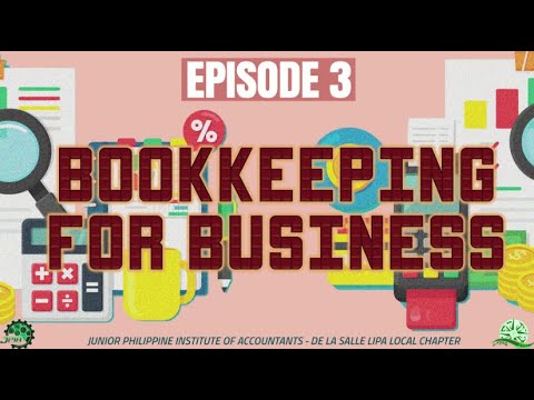 Bookkeeping Tutorial 3: BOOKKEEPING FOR BUSINESS - YouTube