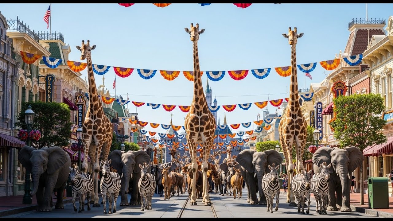 DISNEYLAND REAL Animal Parade 2026 | SHOCKING Live Parade Full Event ...