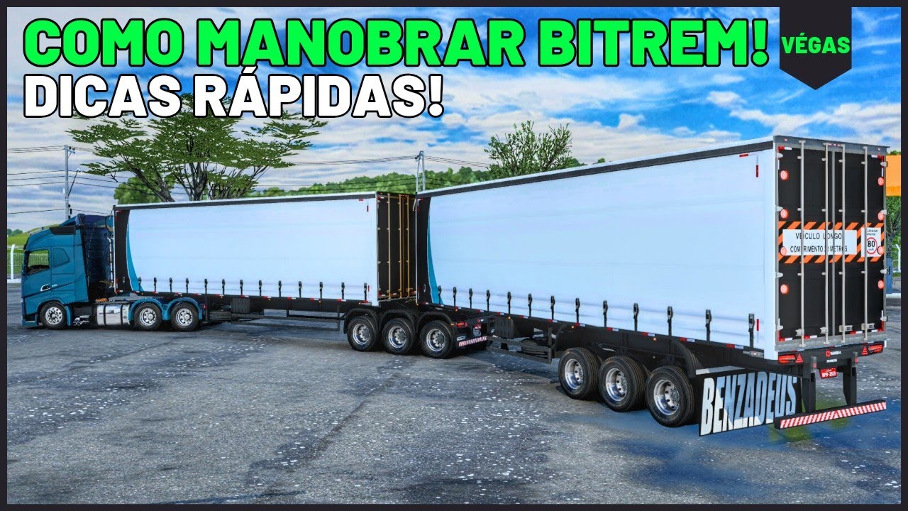 Como manobrar BI-TREM - tudo que você precisa saber: DICAS ETS2 - YouTube