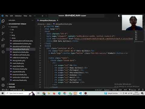 PART 2 MENJELASKAN SOURCE CODE LARAVEL - YouTube