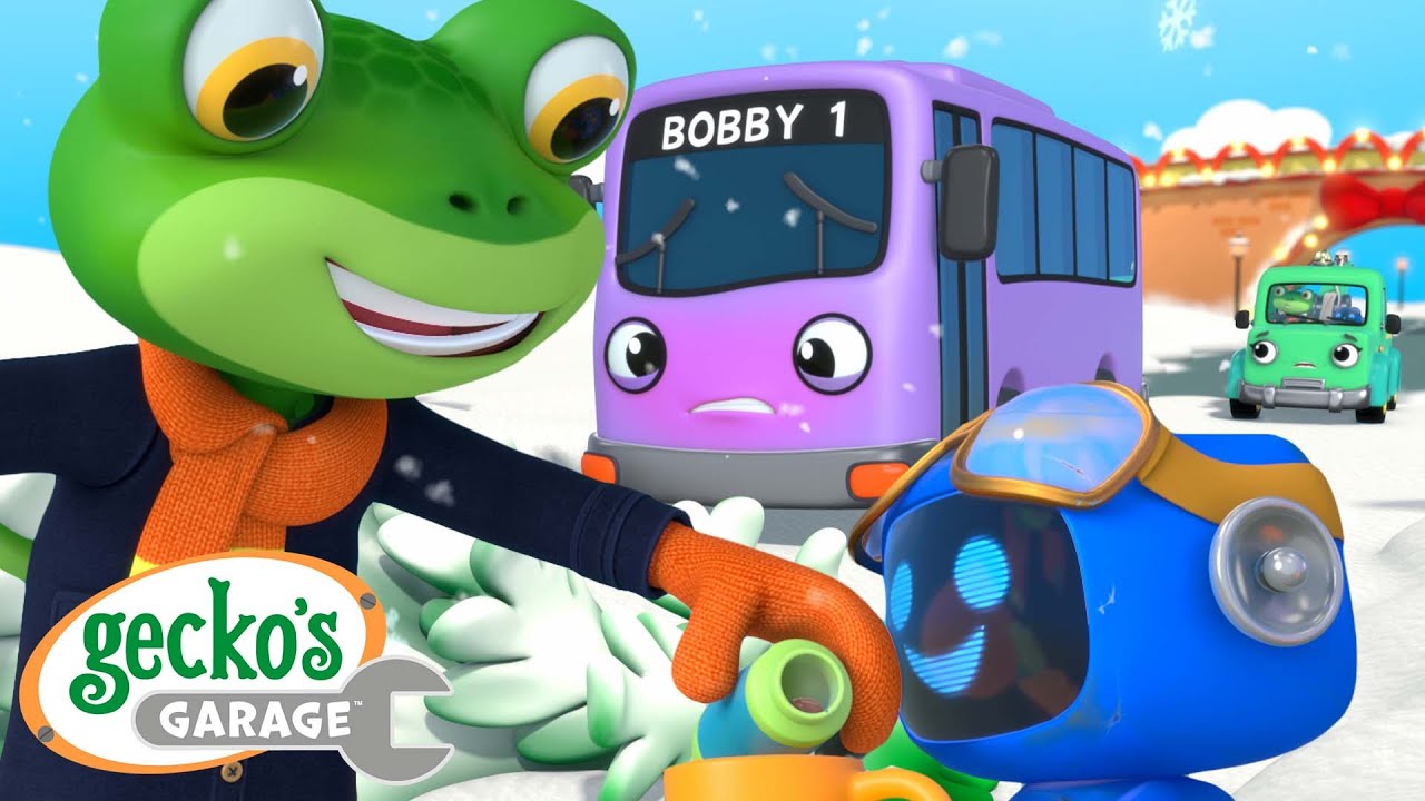 Bobby the Bus Christmas Miracle | Gecko's Christmas Rescue | Gecko's ...