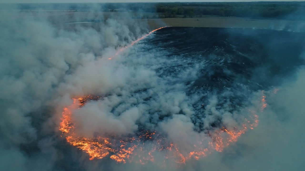 Kansas Prairie Fires - YouTube