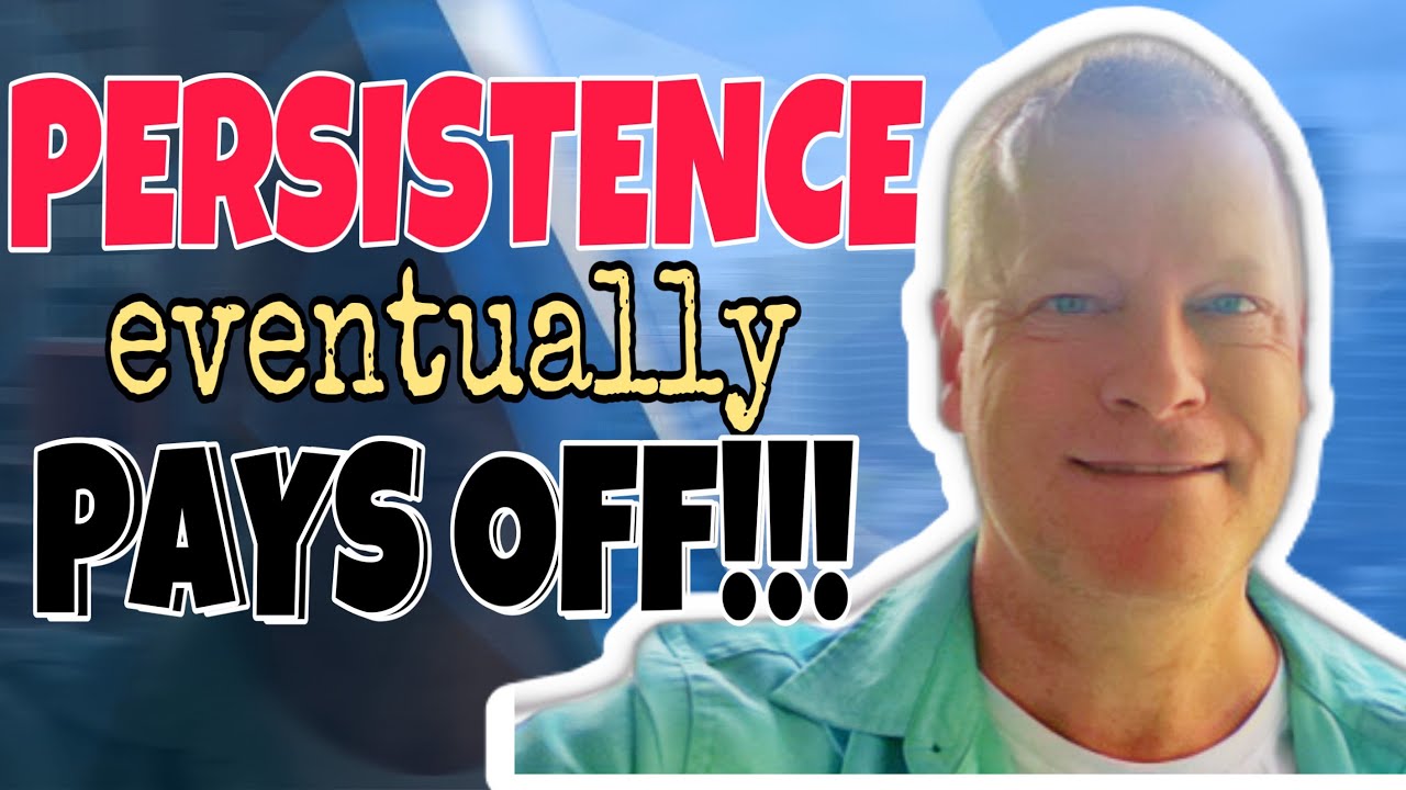 Course Income Secrets - Persistence eventually pays off! - YouTube