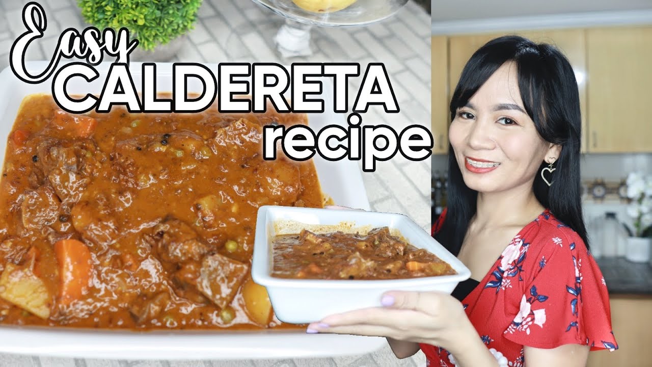 How to cook EASY CALDERETA - Pinoy Recipe - YouTube